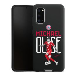 DeinDesign Galaxy S20 Handy Panzer Handyh&uuml;lle robuste Outdoor H&uuml;lle Schutzh&uuml;lle matt Fc Bayern M&uuml;nchen Michael Olise Official Licensed Product Tough Case