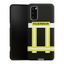 DeinDesign Galaxy S20 Handy Panzer Handyh&uuml;lle robuste Outdoor H&uuml;lle Schutzh&uuml;lle matt Fire Fighters Job Fire Fighter Tough Case
