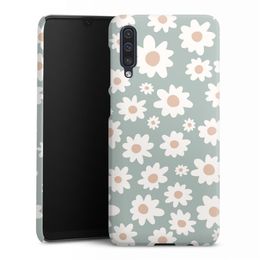 DeinDesign Galaxy A50 Handy Premium Case Smartphone Handyh&uuml;lle Schutzh&uuml;lle matt Daisy Muster Flowers Premium Case