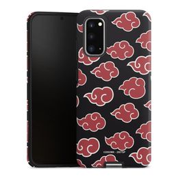 DeinDesign Galaxy S20 Handy Panzer Handyh&uuml;lle robuste Outdoor H&uuml;lle Schutzh&uuml;lle matt Naruto Shippuden Pattern Akatsuki Tough Case
