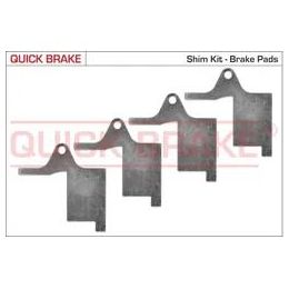 QUICK BRAKE Anti-Quietsch-Folie, Bremsbelag (R&uuml;ckenplatte) 2896k