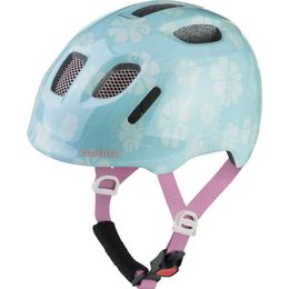 Alpina Kinder-Helm Ximo 2, aqua-rose flower gloss