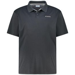 Herren Gro&szlig;e Gr&ouml;&szlig;en | Columbia Funktions-Poloshirt, schnelltrocknend und atmungsaktiv Farbe schwarz Gr&ouml;&szlig;e: 3XL