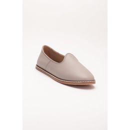 Dalya Leder Slip-On Flache Schuhe Damen