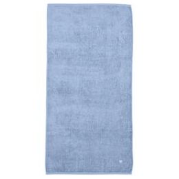 Duschtuch Ross "Vita", blau (himmelblau), B:70cm L:140cm, Frottier, Obermaterial: 100% Baumwolle, Handt&uuml;cher, Bestickung Ross-Emblem
