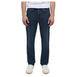 Straight-Jeans Mustang "Tramper Straigt", Herren, Gr. 40, L&auml;nge 30, dunkelblau 883, Denim/Jeans, Obermaterial: 99% Baumwolle, 1% Elasthan, straight fit, Jeans Straight-Jeans