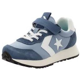 Sneaker Converse "Converse OMEGA TRAINER EASY-ON", M&auml;dchen, Gr. 35, blau (yeti breath blau, slacker blau), Leder, Schuhe Sneaker