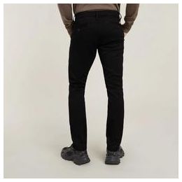 G-Star Raw Chinohose G-STAR "Skinny Chino 3.0", Damen, Gr. 31, L&auml;nge 34, schwarz (dk schwarz), Web, Obermaterial: 97% Baumwolle, 3% Elasthan, unifarben, skinny fit normal, Hosen Chinohose