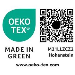 Kissenbezug CASATEX "Indi", gr&uuml;n, B:40cm L:80cm, Biber, Obermaterial: 100% Baumwolle, Kissenbez&uuml;ge, Kissenbezug, Kissenbezug mit Ornamenten, passend zur Bettw&auml;sche in Qualit&auml;t Biber