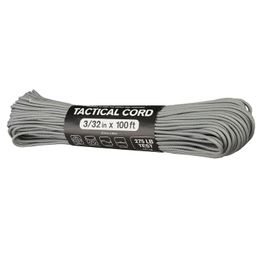 Tactical 275 Paracord 2.4 mm - 30 Meter grau