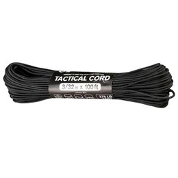 Tactical 275 Paracord 2.4 mm - 30 Meter schwarz