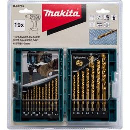 Makita Bohrer-Set 19tlg