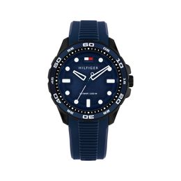 Quarzuhr Tommy Hilfiger "TH Regatta", blau, Armbanduhren, Herren, Quarzuhr, Armbanduhr, Damenuhr, Herrenuhr, Silikonarmband, analog