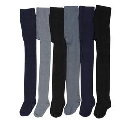 Strickstrumpfhose TUPTAM "Strumpfhose Baby Jungen Strickstrumpfhose 6er Pack", M&auml;dchen, Gr. 116, grau (farbenmix 3), Obermaterial: 76% Baumwolle CO. 22% Polyamid PA. 2% Elasthan EL., Strumpfhosen
