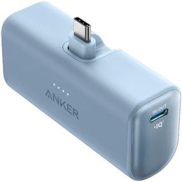 Anker Powerbank "A1653", blau, 5.000mAh, Akkumulatoren