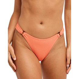 Bikini-Hose Roxy "Roxy Sunshine Cheeky", Damen, Gr. M, US-Gr&ouml;&szlig;en, camellia, Obermaterial: 89% Microfaser, 11% Elasthan;, Badehosen Bikini-Hose