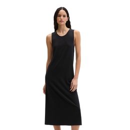 Marc O'Polo Jerseykleid MARC O'POLO "aus LENZING&trade; ECOVERO&trade;", Damen, Gr. S, Normalgr&ouml;&szlig;en, schwarz, Obermaterial: 94% Viskose, 6% Elasthan, unifarben, figurbetont lang, Kleider Jerseykleid