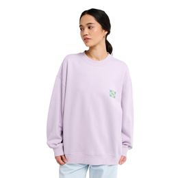 Fleecepullover Quiksilver "Standard", Damen, Gr. L, orchid petal, Obermaterial: 100% Walkfrottier;, Sweatshirts Fleecepullover