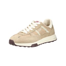 Sneaker Gant "Gant Sneaker Velours/Sympatex", Herren, Gr. 41, sand, Veloursleder, Schuhe Sneaker
