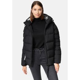 Winterjacke Trueprodigy "Murphy F Reflektierender Innenkragen", Damen, Gr. L, schwarz, Obermaterial: 100% Polyester PES., regular fit, Jacken Winterjacke