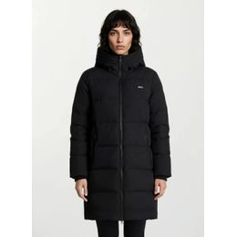 Parka Trueprodigy "Braxton F Kapuze und zus&auml;tzliche Knopfleiste", Damen, Gr. L, schwarz, Obermaterial: 100% Polyester PES., regular fit, Jacken Parka