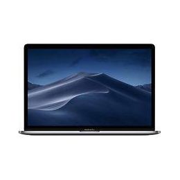 Apple MacBook Pro mit Touch Bar und Touch ID 15.4 (True Tone Retina Display) 2.6 GHz Intel Core i7 16 GB RAM 256 GB SSD [Mid 2019] space grau