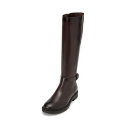 Marc O'Polo Stiefel MARC O'POLO "aus edlem Schafleder", Damen, Gr. 38, braun (m790), Obermaterial: 100% Leder (Schaf), Schuhe Stiefel