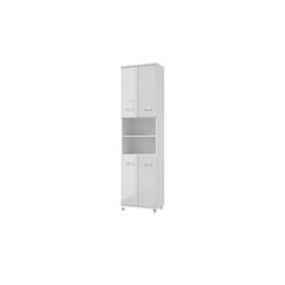 H&ouml;ffner Hochschrank Nehmitzsee &brvbar; wei&szlig; &brvbar; Ma&szlig;e (cm): B: 51 H: 192,5 T: 32.0 &raquo; H&ouml;ffner