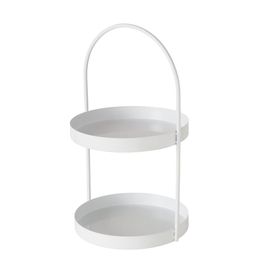 Boltze Etagere Joko 27 x 26 x 44 cm, wei&szlig; skandinavische Deko Online Shop