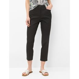 Brax Damen Chino Style MARA S BLACK, schwarz, Gr. 34
