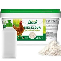 H&Uuml;HNER Land Nat&uuml;rliche Kieselgur 1kg