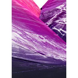 Lascana sheego Gro&szlig;e Gr&ouml;&szlig;en Badeanzug, marine-pink, Gr&ouml;&szlig;e 46C - Damen