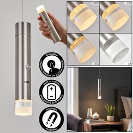 hofstein Molten H&auml;ngeleuchte LED Nickel-Matt, 1-flammig