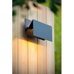 Lucide SWINDON Au&szlig;enwandleuchte LED Schwarz, 1-flammig