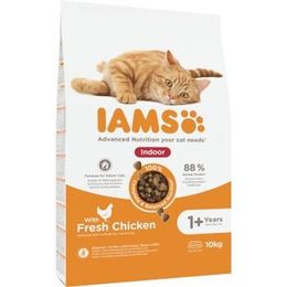 IAMS Advanced Nutrition Trockenfutter Katze, Adult ab 1 Jahr, Indoor, Huhn 10 kg