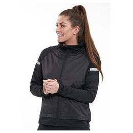 Laufjacke Endurance "Lasdy", Gr. 38, schwarz, 88% Polyester, 12% Elasthan, unifarben, normal, ohne Ausschnitt, Jacken, aus winddichtem Material