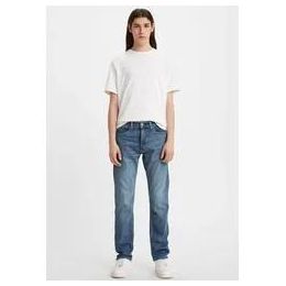 Levi's Straight-Jeans LEVI'S "505", Herren, Gr. 31, L&auml;nge 30, goth fog adv, Denim/Jeans, Obermaterial: 70% Baumwolle, 28% Lyocell, 2% Elasthan, unifarben, regular fit lang, Jeans Straight-Jeans, REGULAR