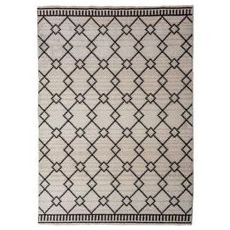 Teppich FLAIR RUGS "ALLIA DIAMOND", monochrom, B:160cm H:8mm L:230cm, Oberfl&auml;che: 100% Polyester. R&uuml;ckseite: 60% Baumwolle, 31% Polyester, 9% Synthetik, Teppiche, Teppich