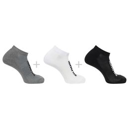 Socken Salomon "EVERYDAY LOW 3-PACK", Damen, Gr. M (39/41), bunt, Obermaterial: 73% Baumwolle, 25% Polyamid, 2% Elasthan, Socken Socken