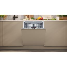 Neff vollintegrierbarer Geschirrsp&uuml;ler "S155HCX03E", Energieeffizienz: C (A-G), wei&szlig;, neutral, B:59,8cm H:81,5cm T:55cm, Geschirrsp&uuml;ler