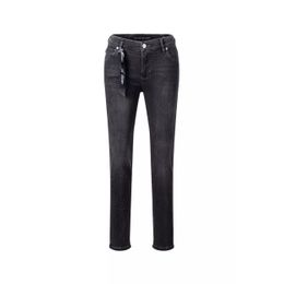 JOOP! Slim-fit-Jeans JOOP "Sol", Damen, Gr. 27, L&auml;nge 32, dunkelgrau, Denim/Jeans, Obermaterial: 68% Baumwolle, 15% Modal, 15% Polyester, 2% Elasthan, slim fit lang, Jeans Slim-fit-Jeans, mittlere Bundh&ouml;he