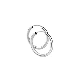 Paar Creolen Firetti "Schmuck Geschenk Silber 925 Ohrschmuck Ohrringe 3,0 mm breit" Gr. 30, silberfarben, Ohrringe, Damen, 30, Silber 925 (Sterlingsilber)