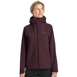 Jack Wolfskin Damen Funktionsjacke "HIGHEST PEAK 3L JKT W"amaranth, Gr. S, Obermaterial: 100% Polyester. Futter: 100% Polyester, Jacken