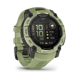 Garmin Smartwatch Instinct&reg; 3 AMOLED - 50 mm Kieselgrau/Farngr&uuml;n 010-03020-02