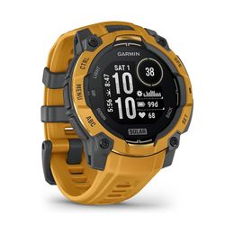 Garmin Smartwatch Instinct&reg; 3 Solar - 45 mm Grau/Sunburst 010-02934-02