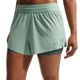 Nike Swift Dri-FIT Mid-Rise 2-in-1 Shorts Damen