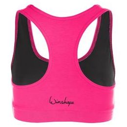 Sport-Bustier WINSHAPE "WVR1", Damen, Gr. S, Normalgr&ouml;&szlig;en, pink, Obermaterial: 90% Baumwolle, 10% Elasthan, BHs Sport Bustiers