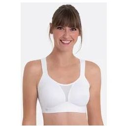 Sport-BH Anita ACTIVE "Smart Control", Damen, Gr. 90, Cup B, wei&szlig;, Stoff, Obermaterial: 49% Polyamid, 31% Elasthan, 20% Polyester, Mesh, Netz, clean, matt, unifarben, regular fit, BHs Sport-BH, Cups vorgeformt, weich, nahtlos, schlicht, breites Unterbrustband