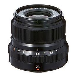 Fujifilm Fujinon XF 23 mm F2.0 R WR 43 mm Filtergewinde (Fujifilm XF Anschluss) schwarz