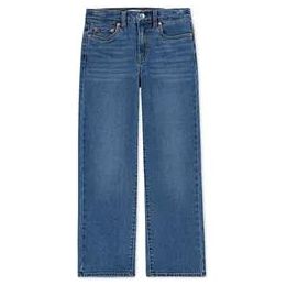 Levi's Weite Jeans LEVI'S KIDS "LVG WIDE LEG JEANS", M&auml;dchen, Gr. 14 (158), N-Gr, lasso, Denim/Jeans, Obermaterial: 69% Baumwolle, 30% Polyester, 1% Elasthan, Jeans, for GIRLS